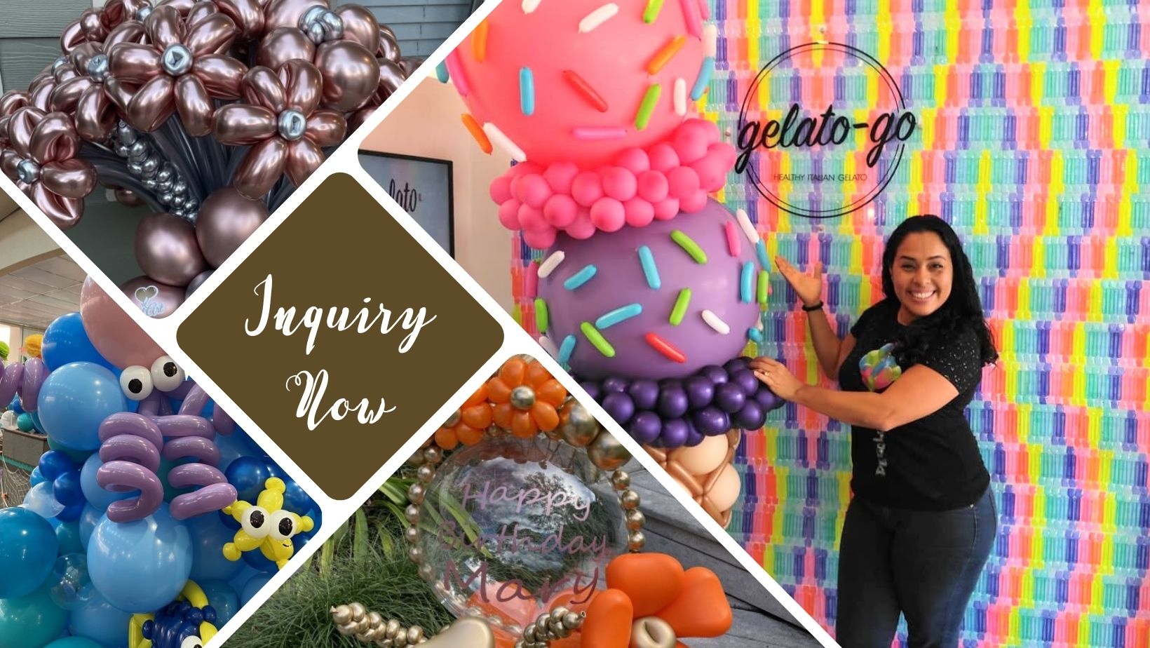 Inquiry now – Ivonel Balloon Art